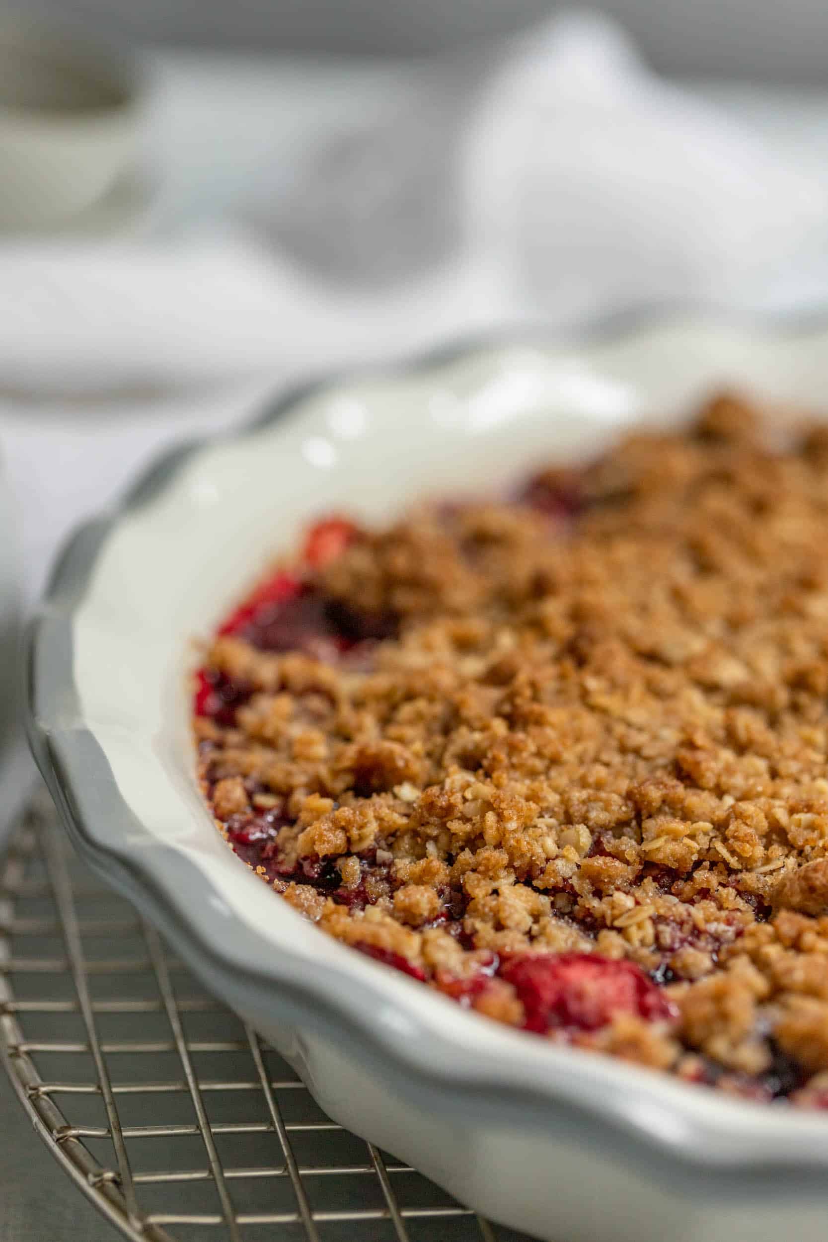 Quick and Easy Berry Crisp - Lenox Bakery