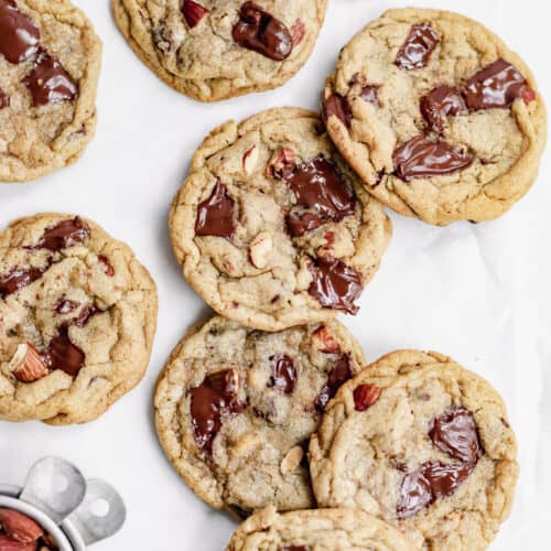 Toasted Almond Chocolate Chip Cookies - Lenox Bakery