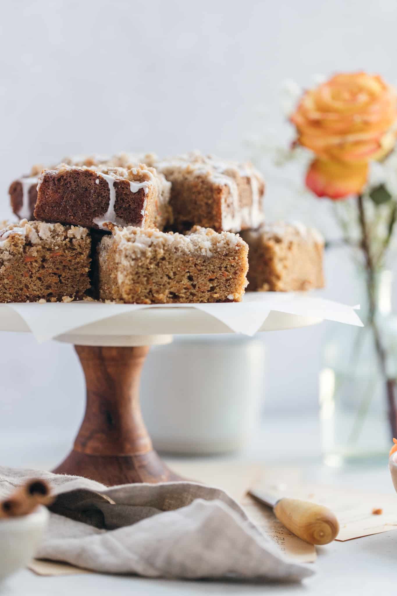 Easy Carrot Coffee Cake - Lenox Bakery